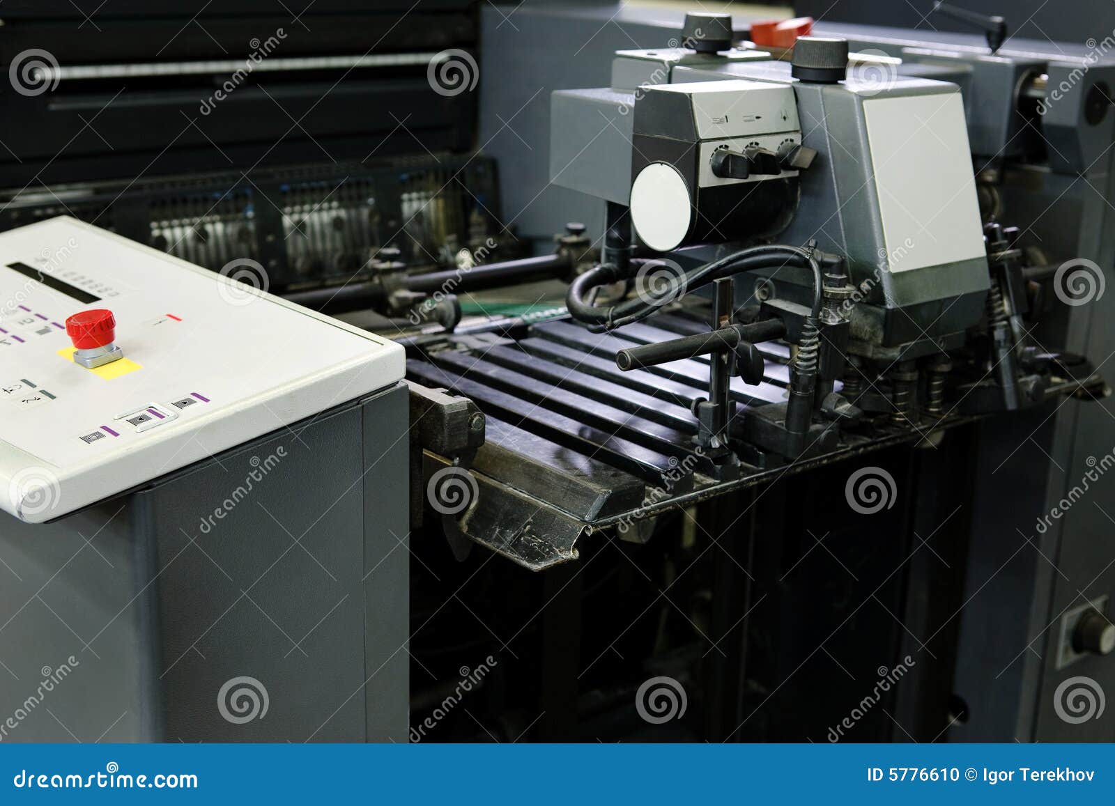 Polygraphic process stock photo. Image of newspaper, concepts - 5776610