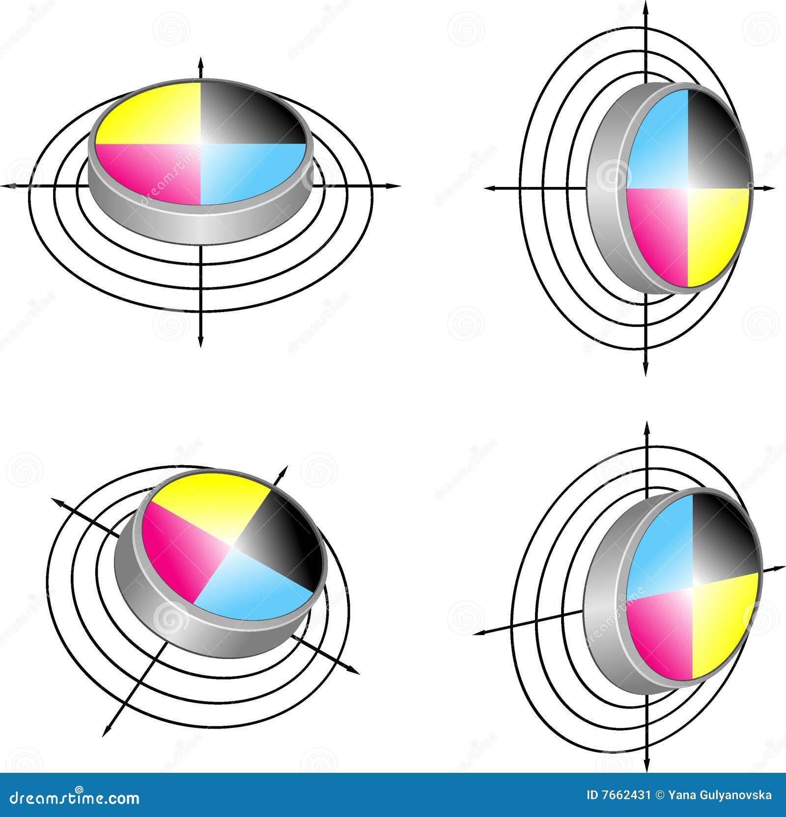 Polygraphic symbols stock vector. Illustration of polygraphy - 7662431