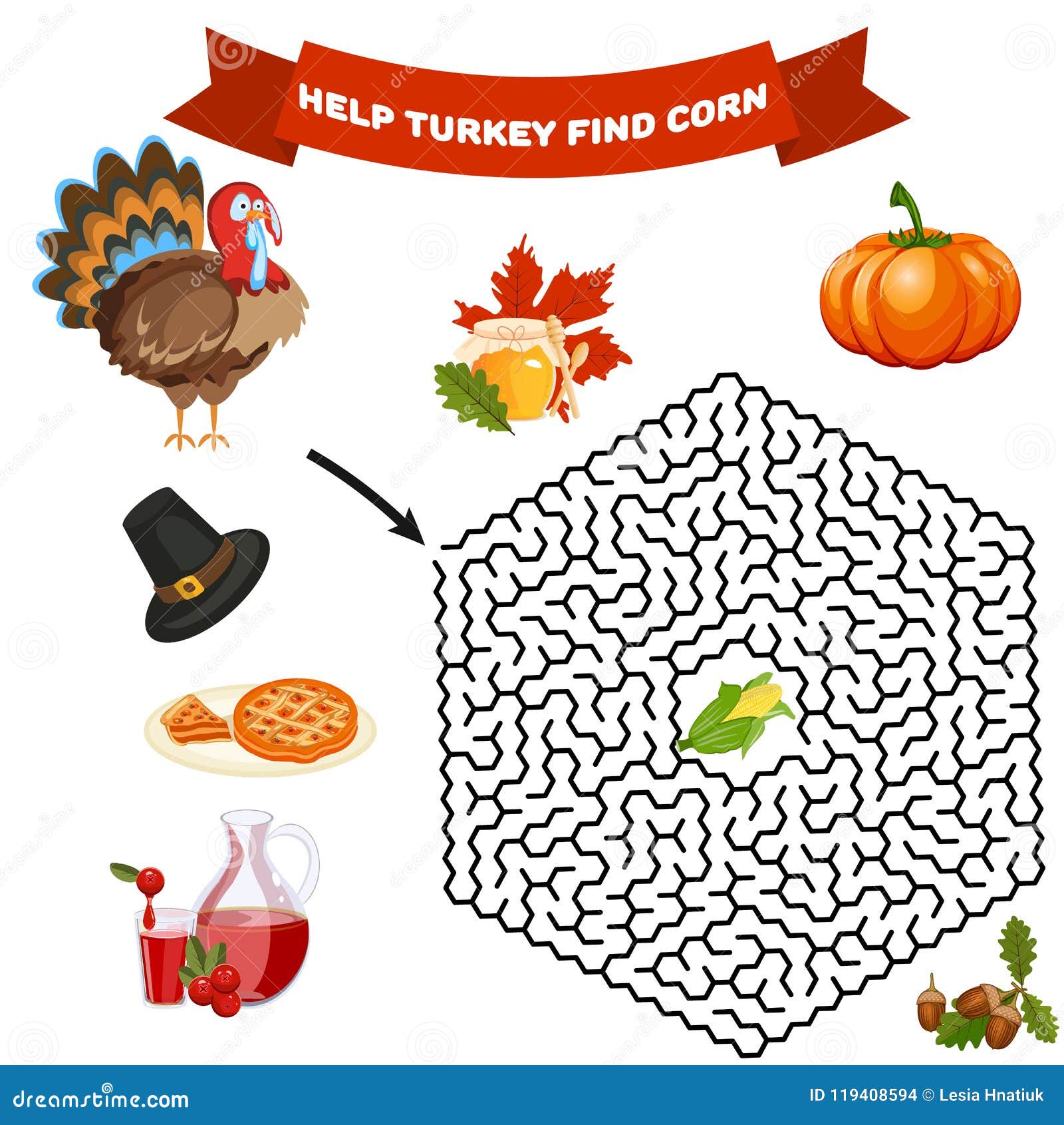 Polyhedron Maze Riddle Game, Find Way Your Path. Help Turkey Find Corn ... Polyhedron Maze Riddle Game, Find Way Your Path. Help Turkey Find Corn ...