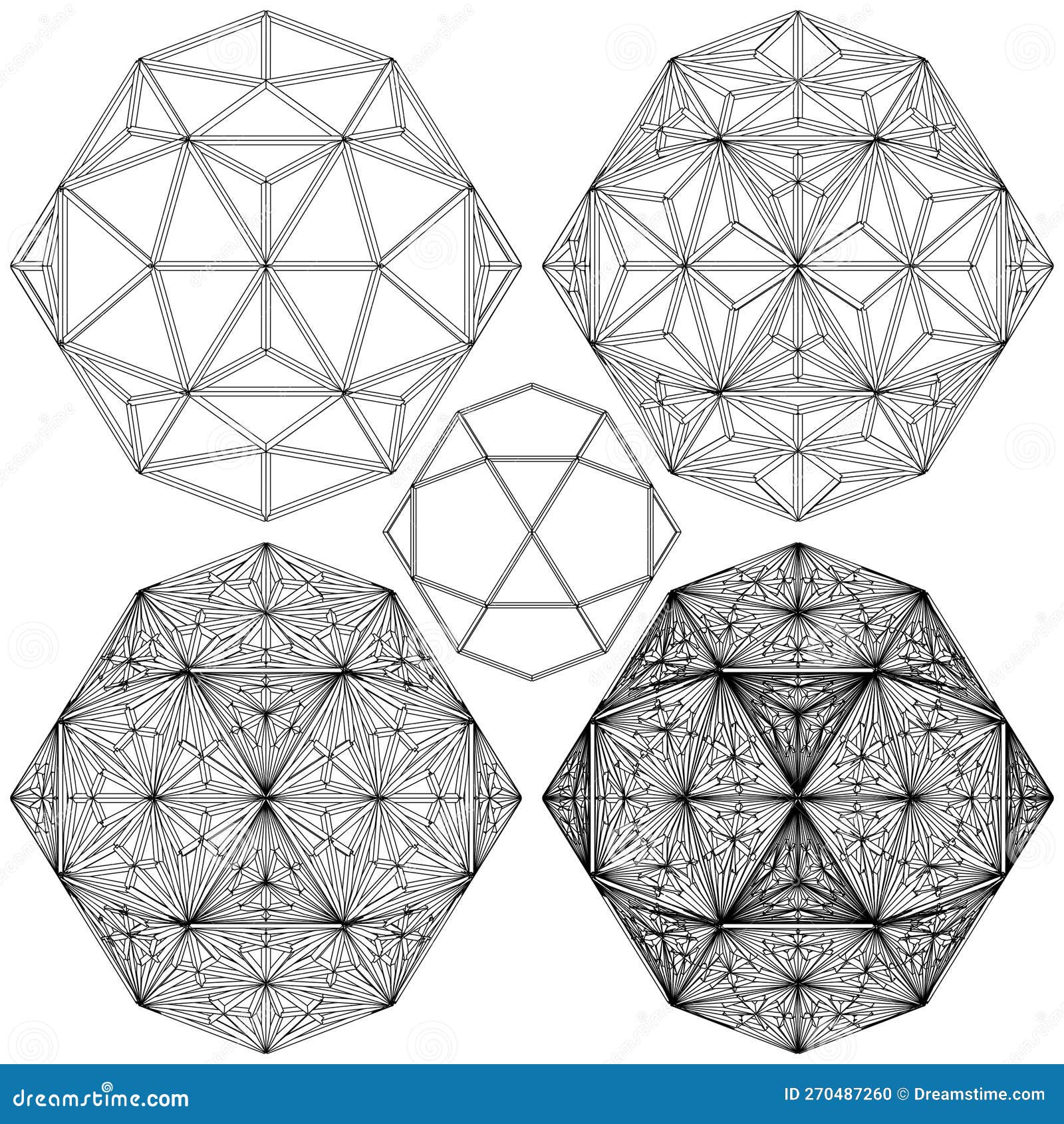 Polyhedron from the Simple To the Complicated Shape Vector ...