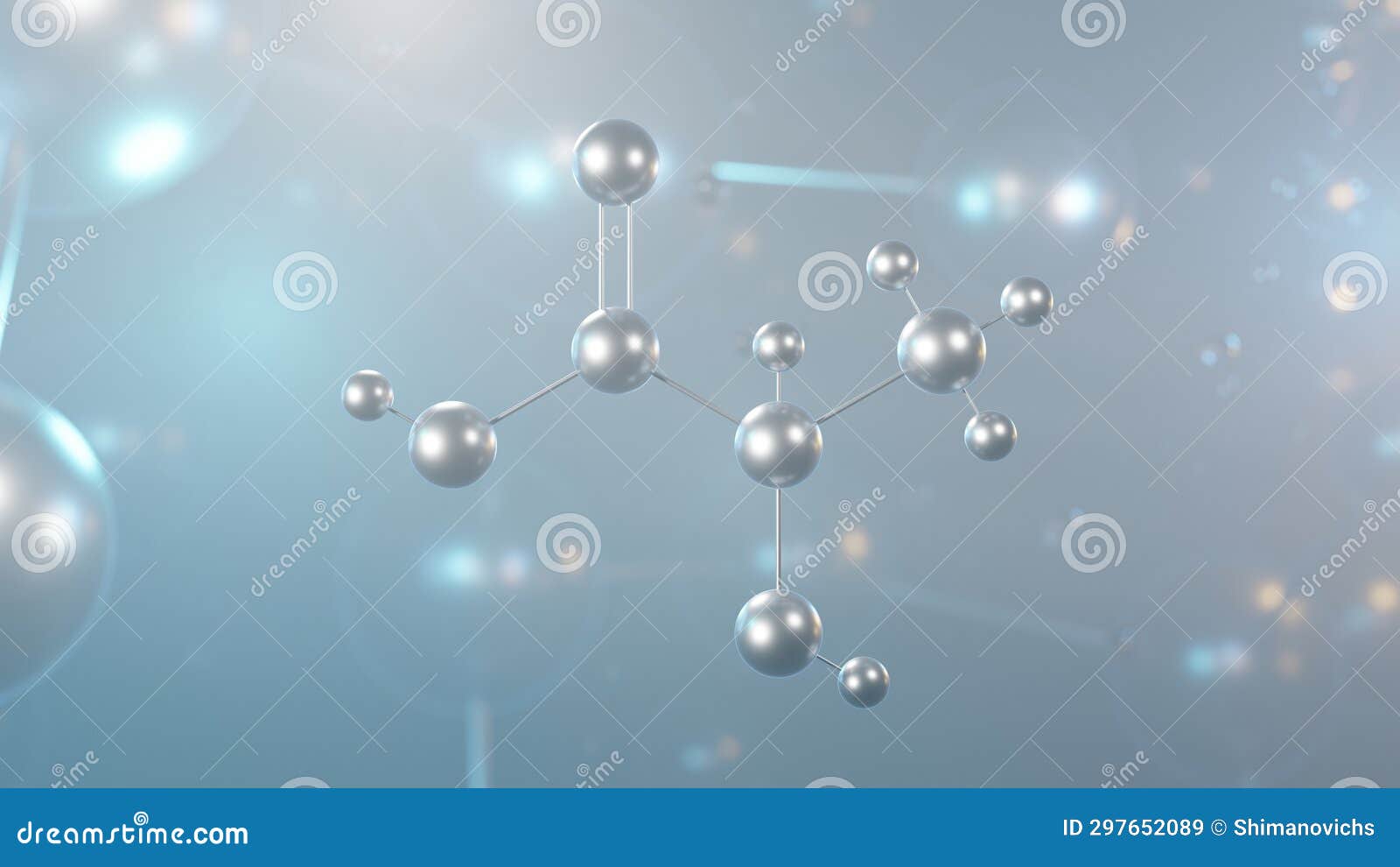 Polylactic Acid Molecular Structure, 3d Model Molecule, Thermoplastic ...