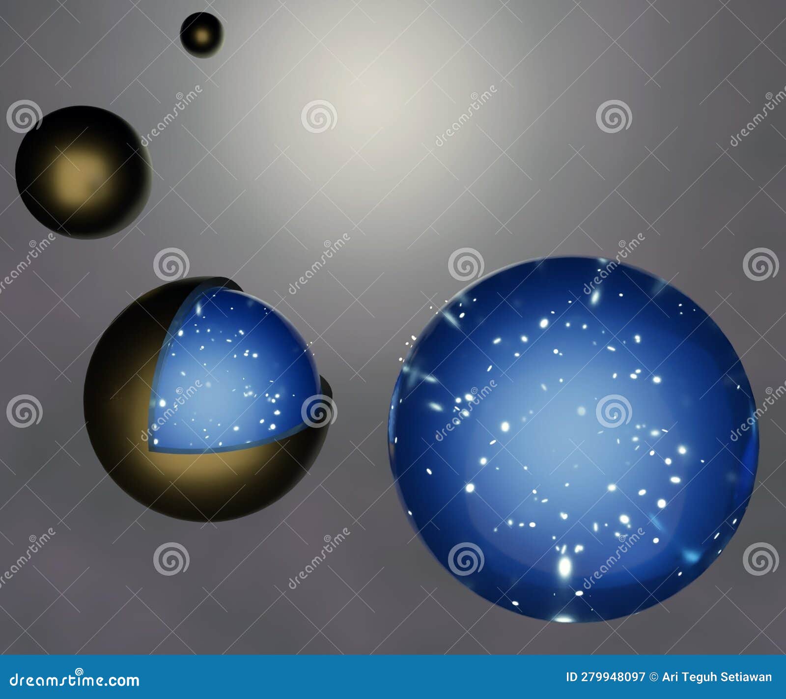 Polymer Matrix with Agent Encapsulated in the Microsphere Stock ...