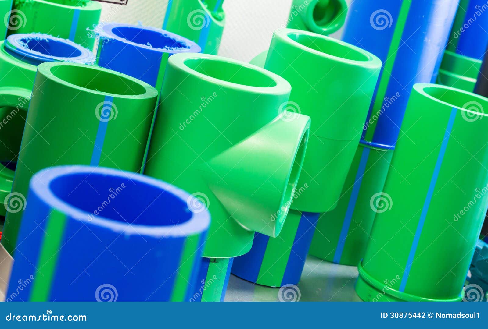 Polymer Pipes And Fittings Royalty-Free Stock Photography ...