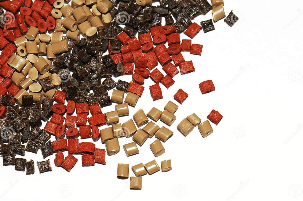 Polymer resin brown/red stock photo. Image of masterbatch - 16285964