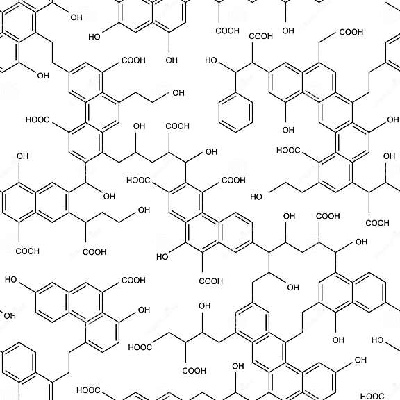 Polymer (seamless Vector Wallpaper) Stock Vector - Illustration of ...