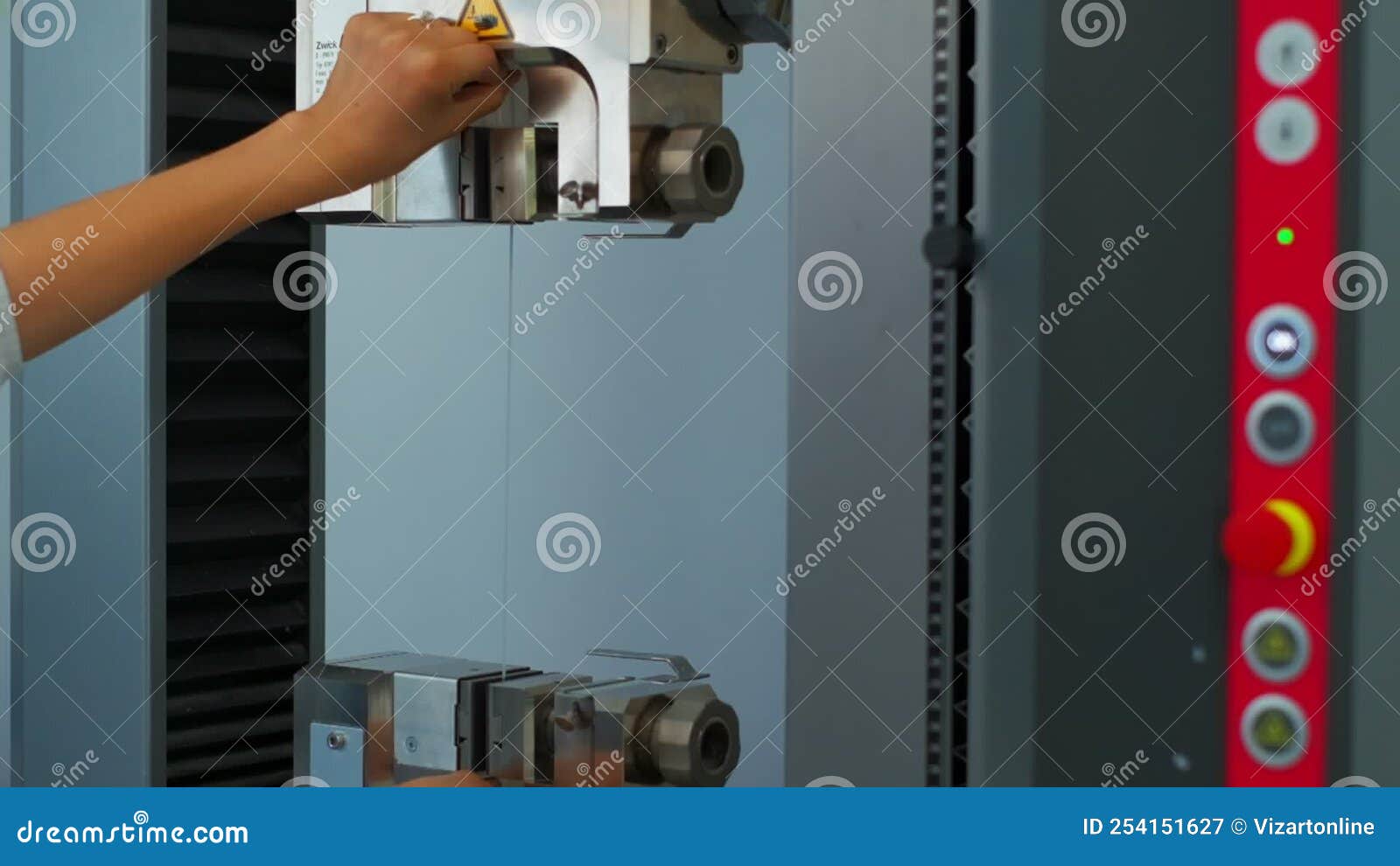 Polymer Thread for Plastic Sack Bags is Installed To Strength Test ...