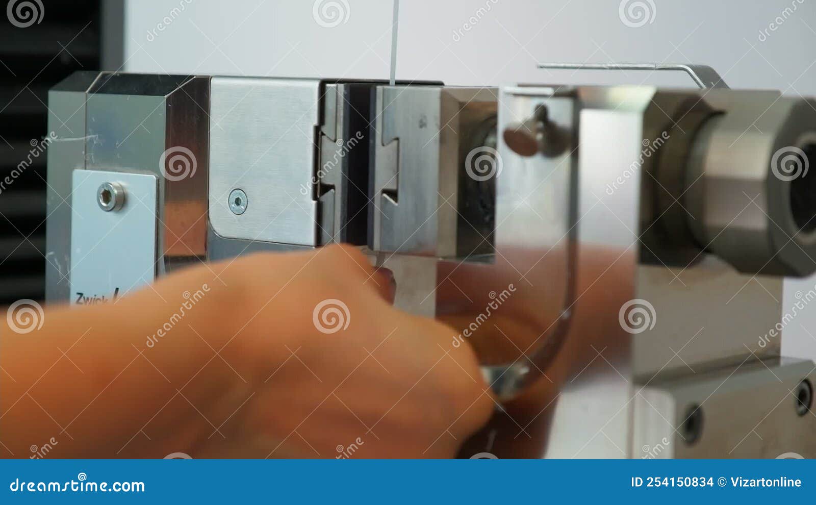 Polymer Thread for Plastic Sack Bags is Installed To Strength Test ...