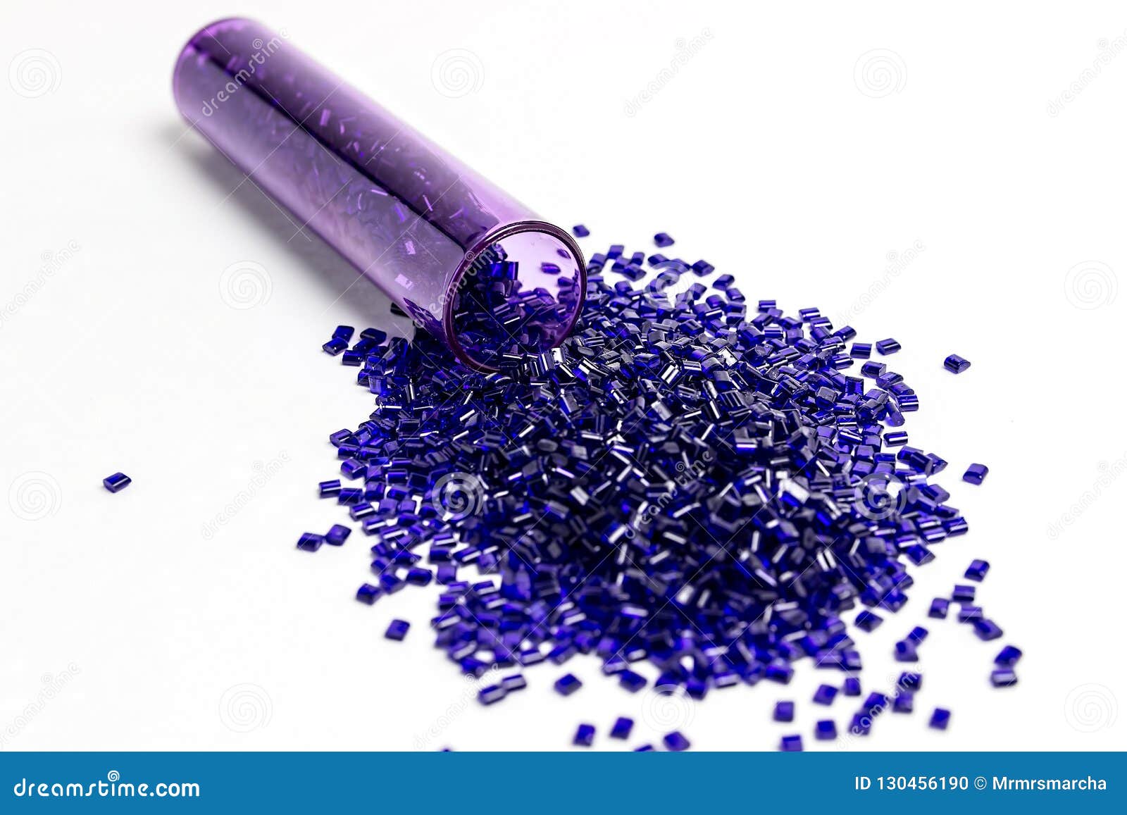 Polymeric Dye. Colorant for Plastics. Pigment in the Granules. Stock ...