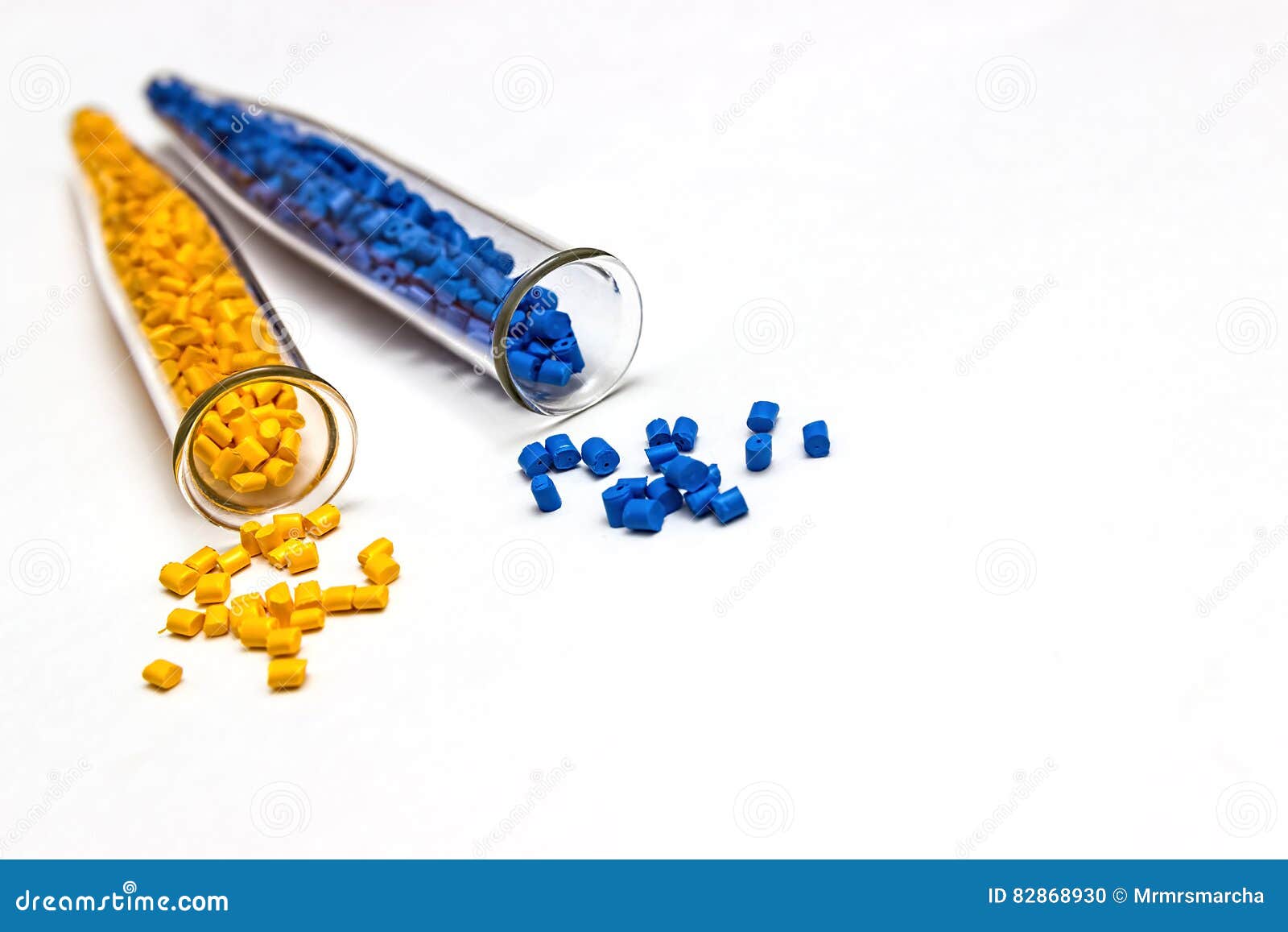 Polymeric Dye. Colorant for Plastics. Pigment in the Granules. Stock ...