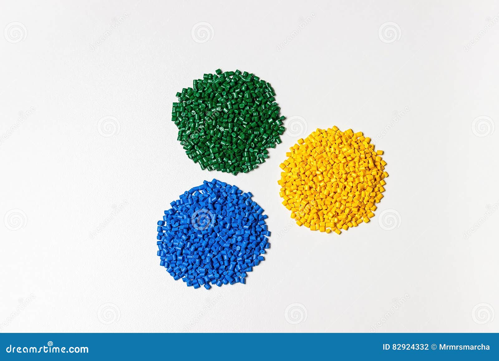 Polymeric Dye. Colorant for Plastics. Pigment in the Granules. Stock ...
