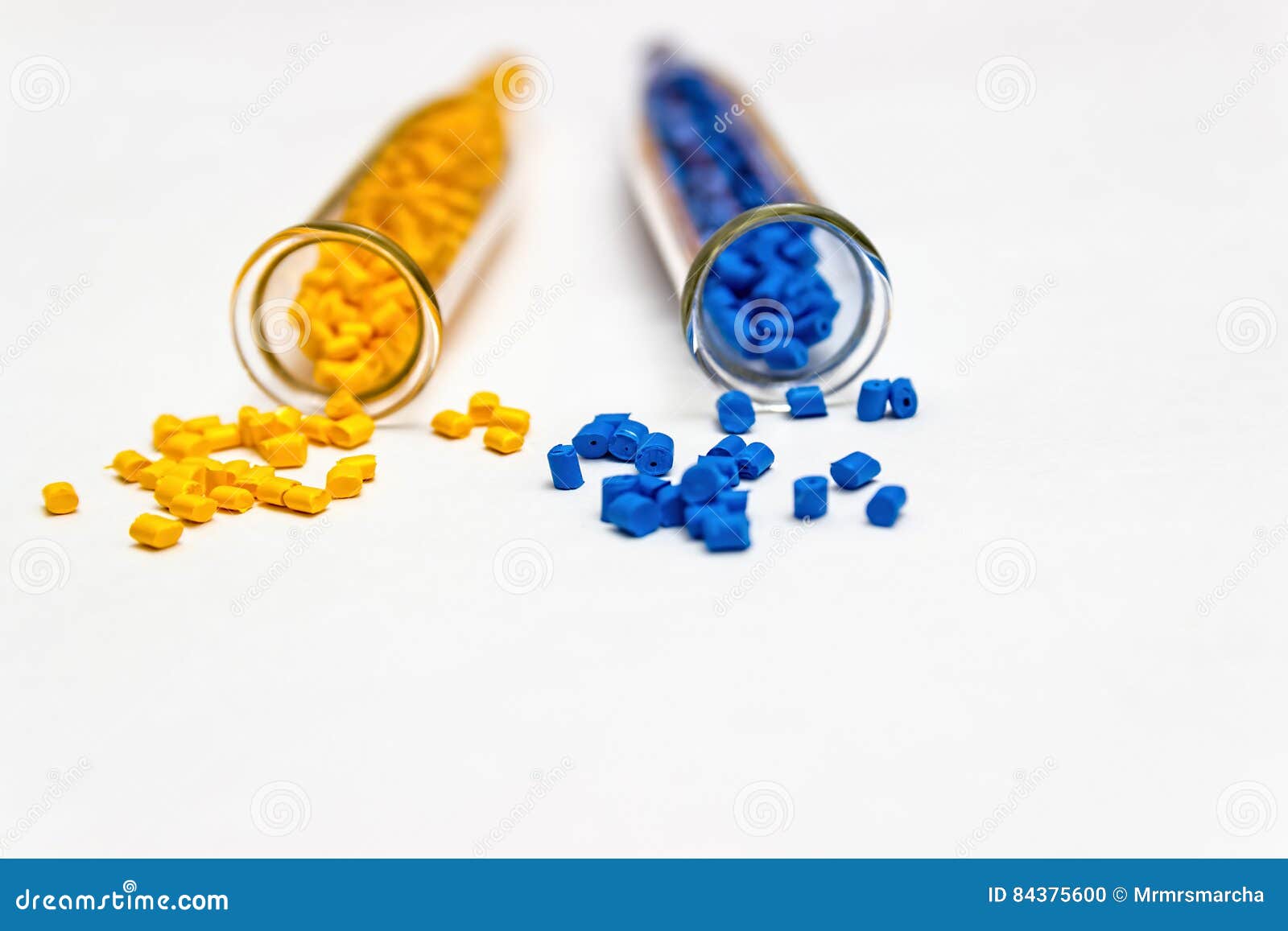 Polymeric Dye. Colorant for Plastics. Pigment in the Granules. Stock ...