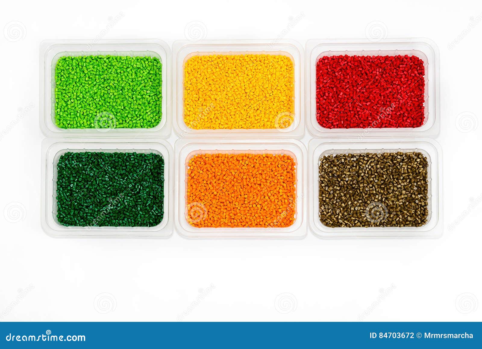 Polymeric Dye. Colorant for Plastics. Pigment in the Granules. Stock ...