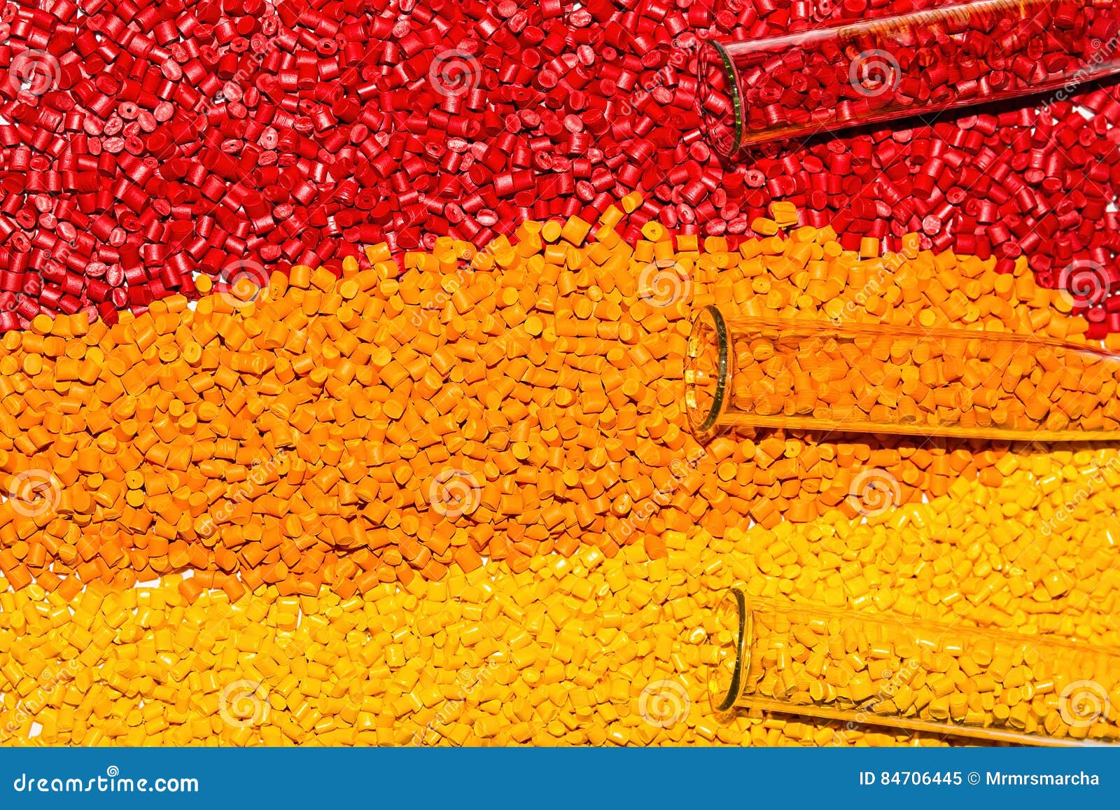 Polymeric Dye. Colorant for Plastics. Pigment in the Granules. Stock ...