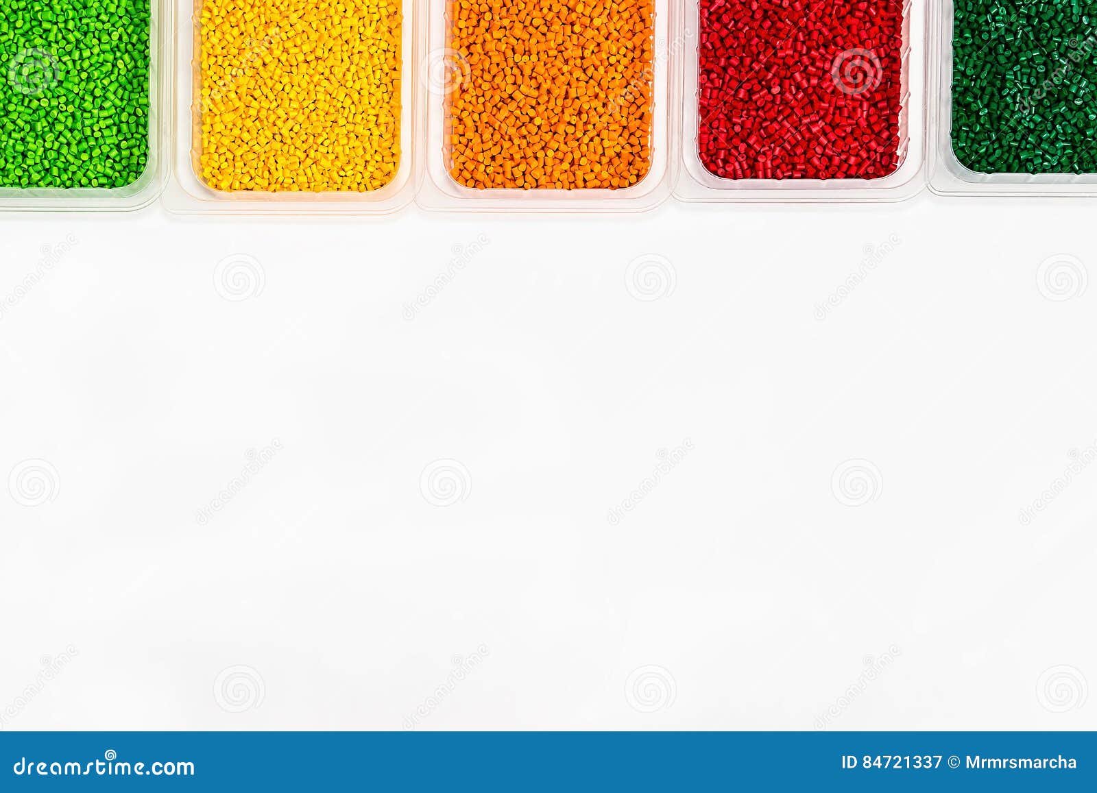 Polymeric Dye. Colorant for Plastics. Pigment in the Granules. Stock ...