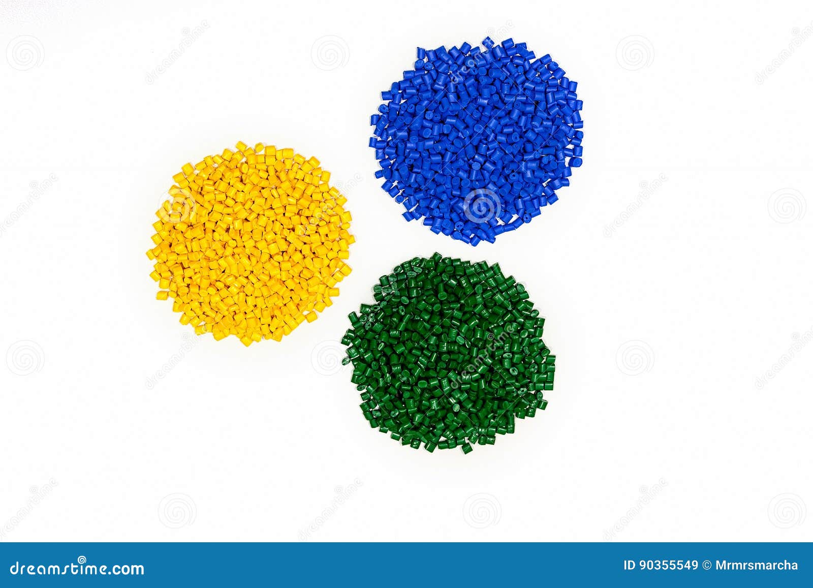 Polymeric Dye. Colorant for Plastics. Pigment in the Granules. Stock ...