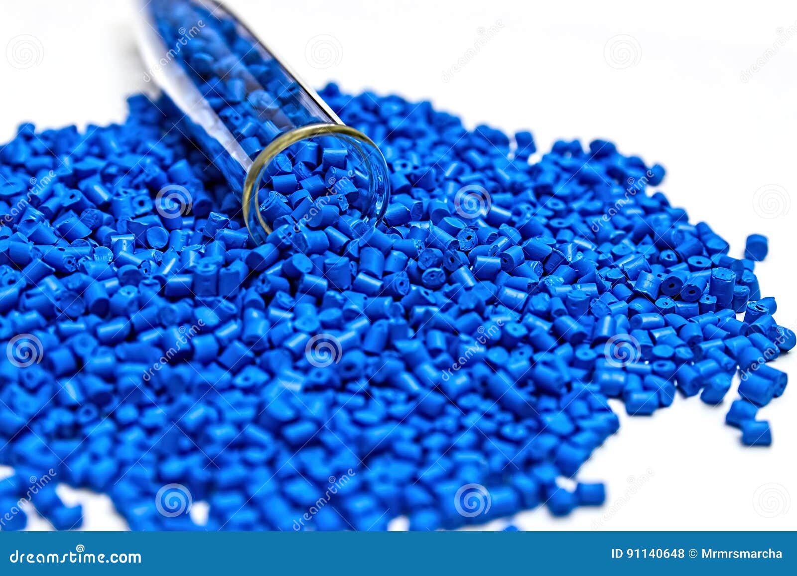 Polymeric Dye. Colorant for Plastics. Pigment in the Granules. Stock ...