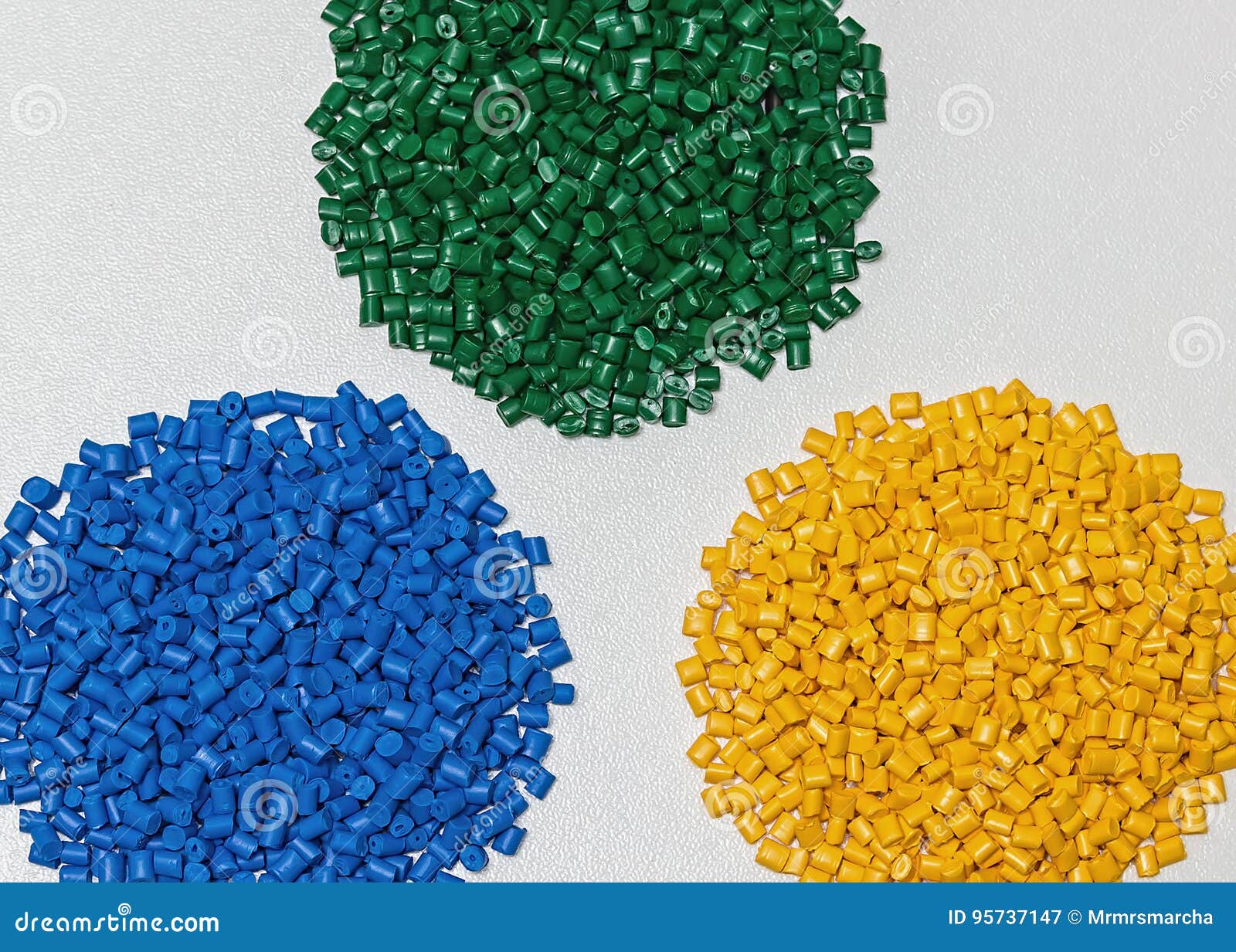 Polymeric Dye. Colorant for Plastics. Pigment in the Granules. Stock ...