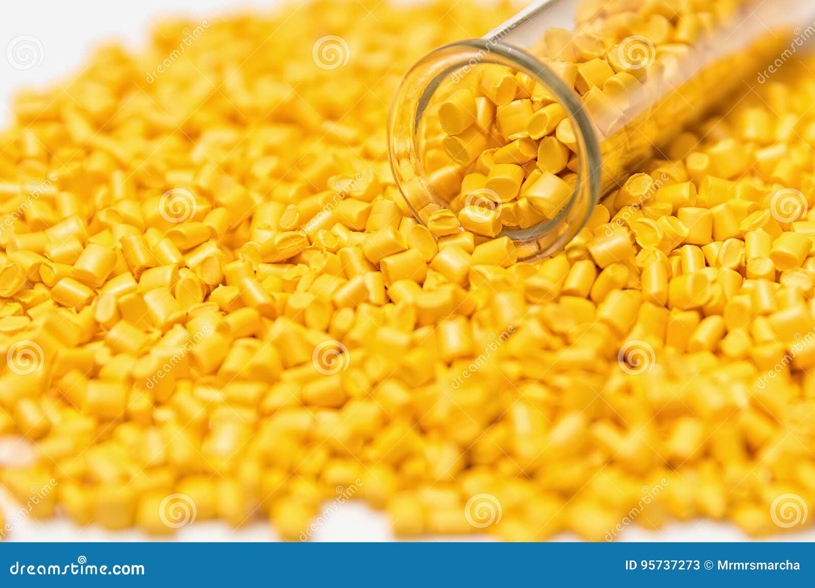 Polymeric Dye. Colorant for Plastics. Pigment in the Granules. Stock ...