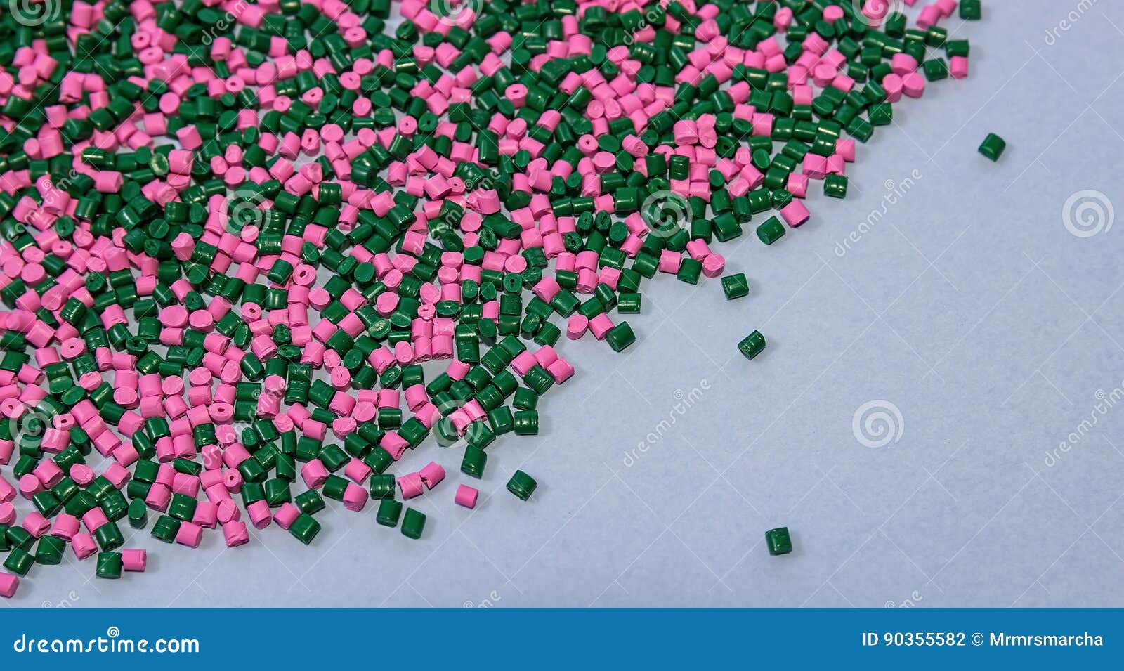 Polymeric Dye. Plastic Pellets. Colorant for the Granules. Stock Photo ...