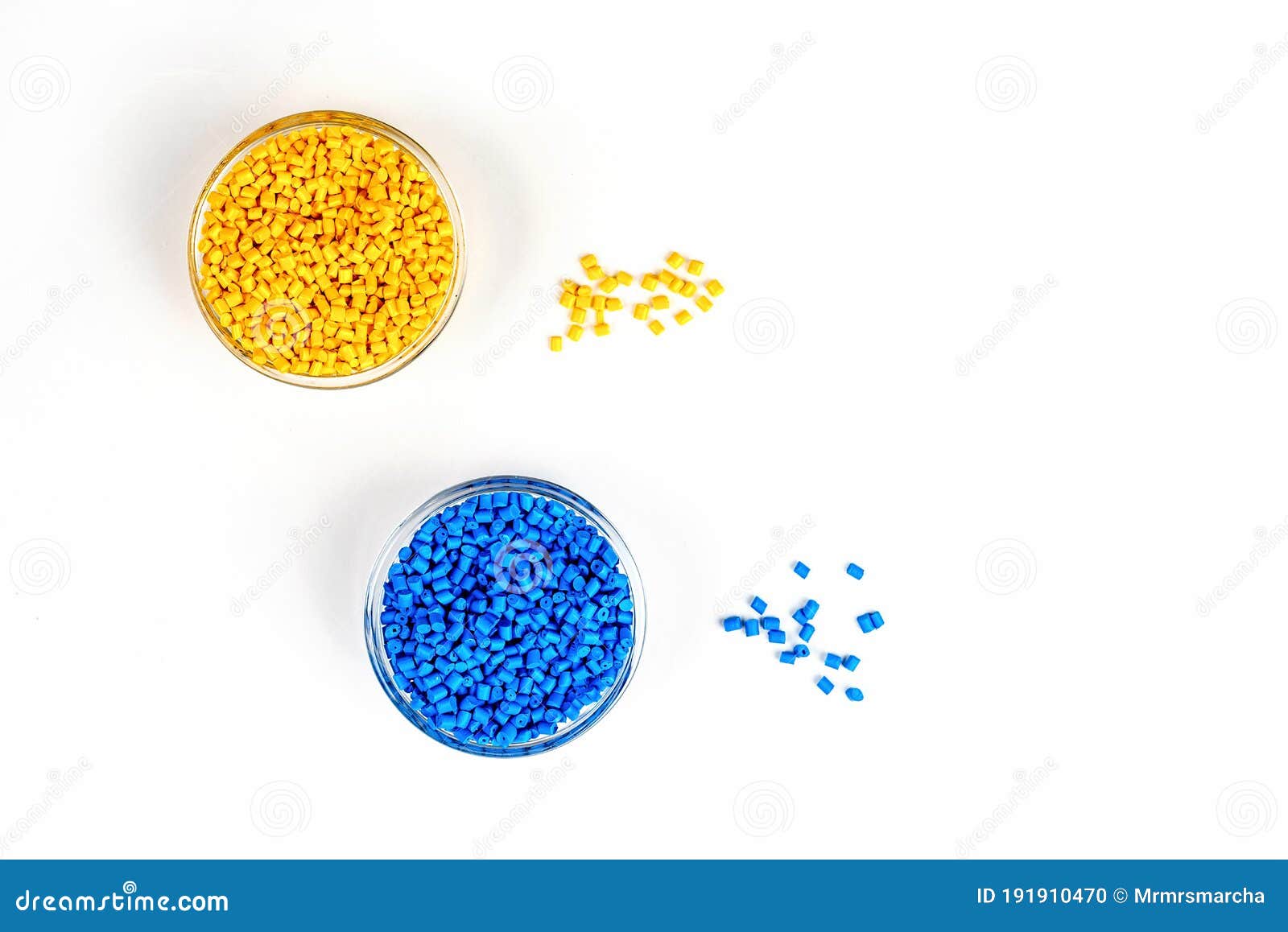 Polymeric Dye. Plastic Pellets. Colorant for Plastics Stock Photo ...