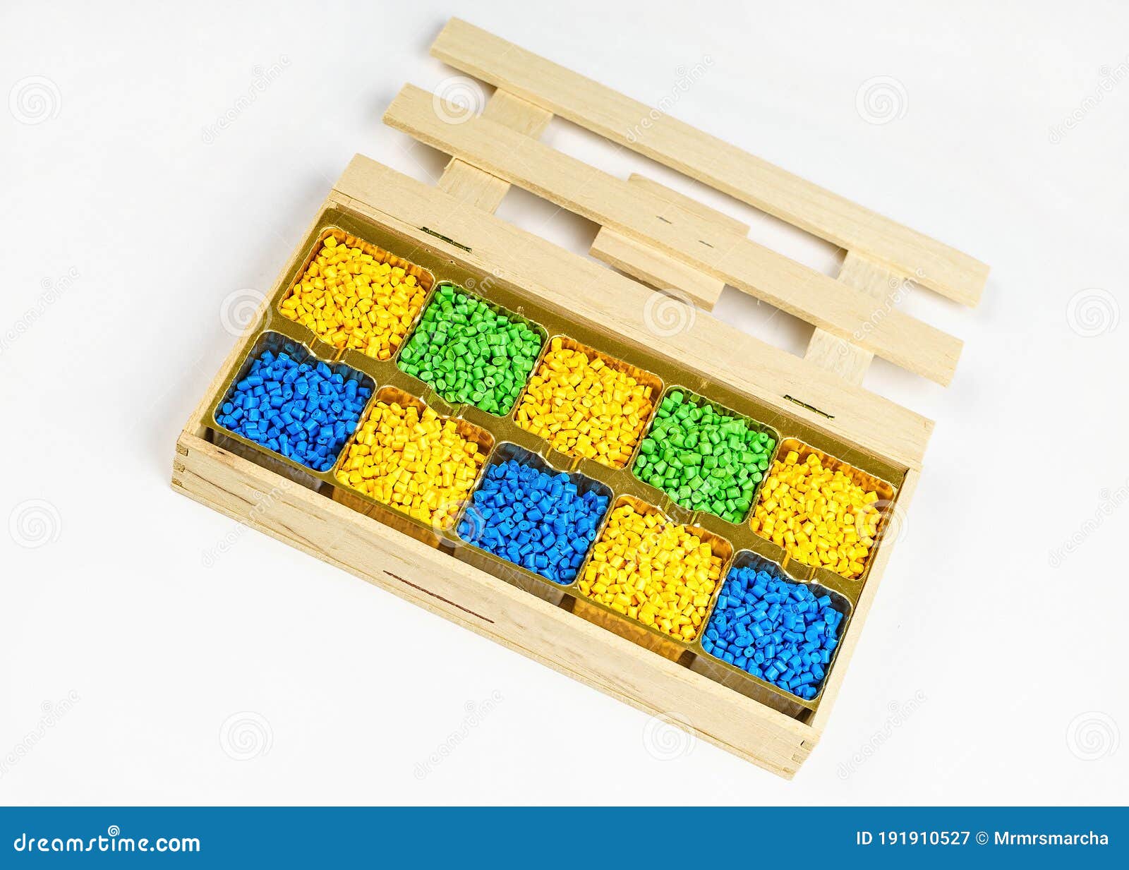 Polymeric Dye. Plastic Pellets. Colorant for Plastics Stock Image ...