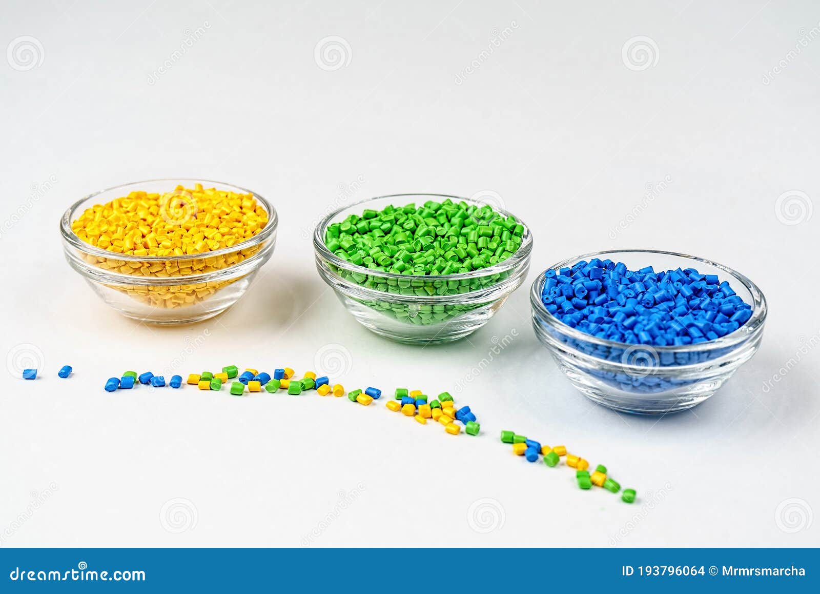Polymeric Dye. Plastic Pellets. Colorant for Plastics Stock Photo ...