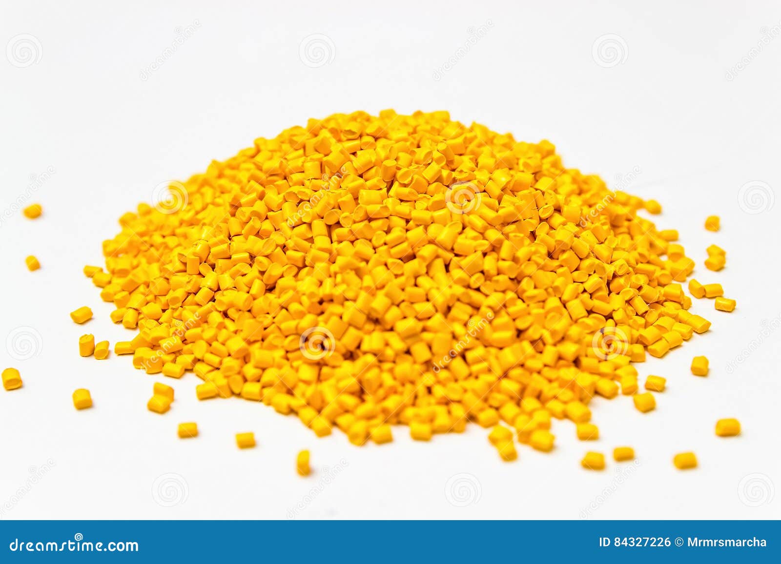 Polymeric Dye. Plastic Pellets. Pigment in the Granules. Stock Photo ...