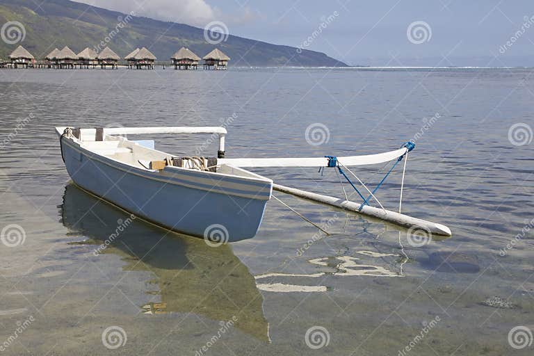 Polynesian canoe stock photo. Image of traditional, oahu - 27429386