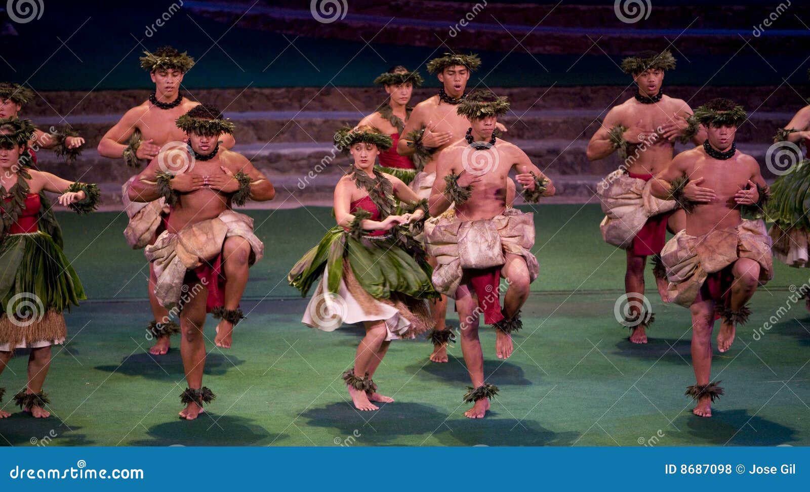 Polynesian Cultural Center Hawaiian Dance Editorial Stock Photo - Image ...