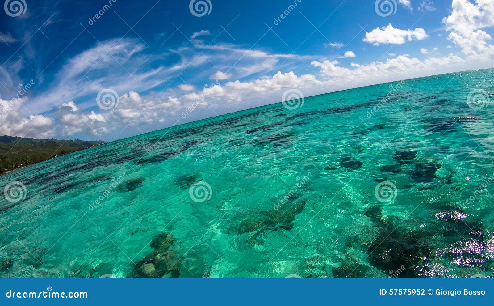 Polynesian Overwater - Moorea Stock Photo - Image of wonderful, ocean ...