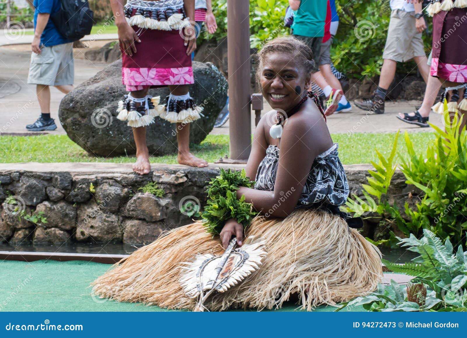 Polynesisch Cultuurcentrum redactionele stock foto. Image of hawaiiaans ...