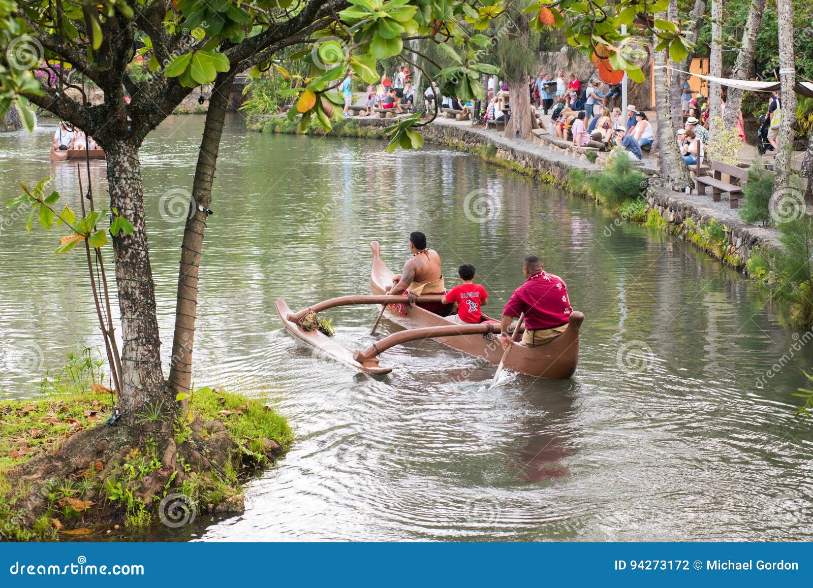 Polynesische Kultur-Mitte redaktionelles stockfotografie. Bild von ...