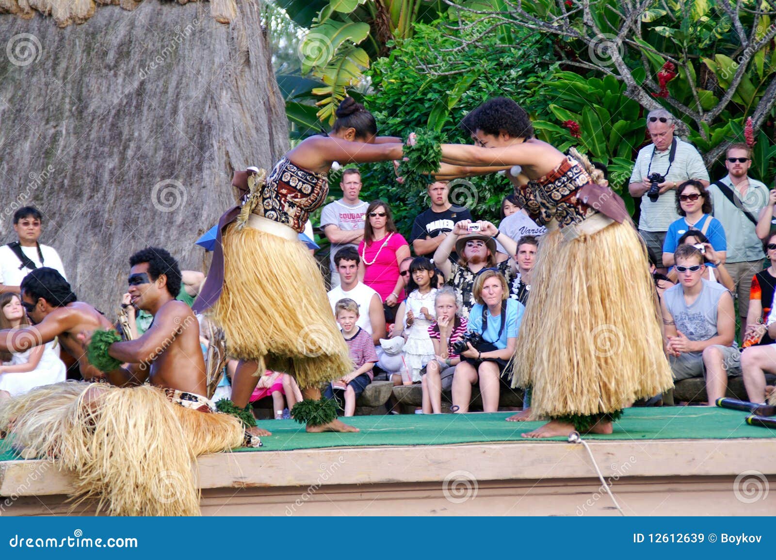 Polynesische Kulturelle Mitte Redaktionelles Stockbild - Bild von ...