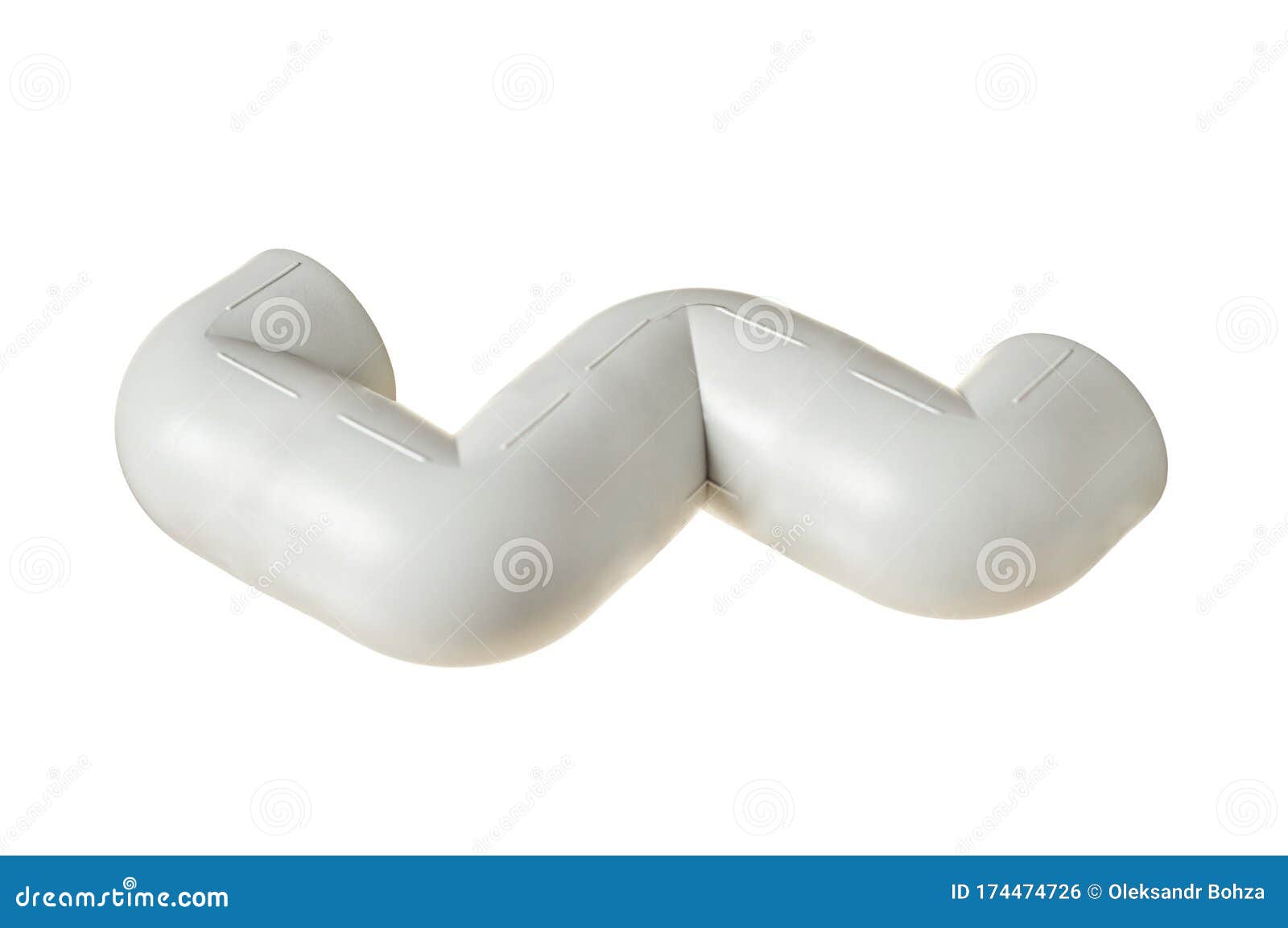 Polypropylene, Plastic Pipe with Corners of 90 Degree for Connecting ...
