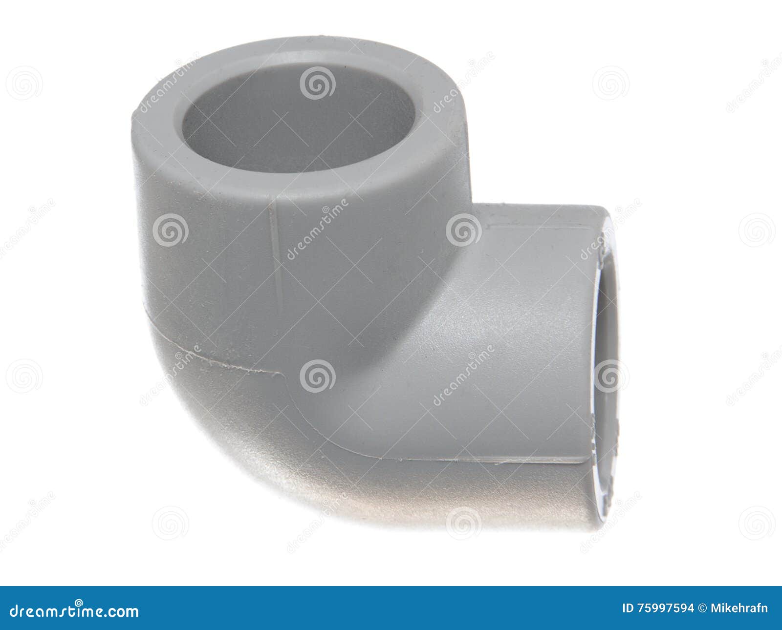 Polypropylene (PVC) Fittings on White Background Stock Photo - Image of ...