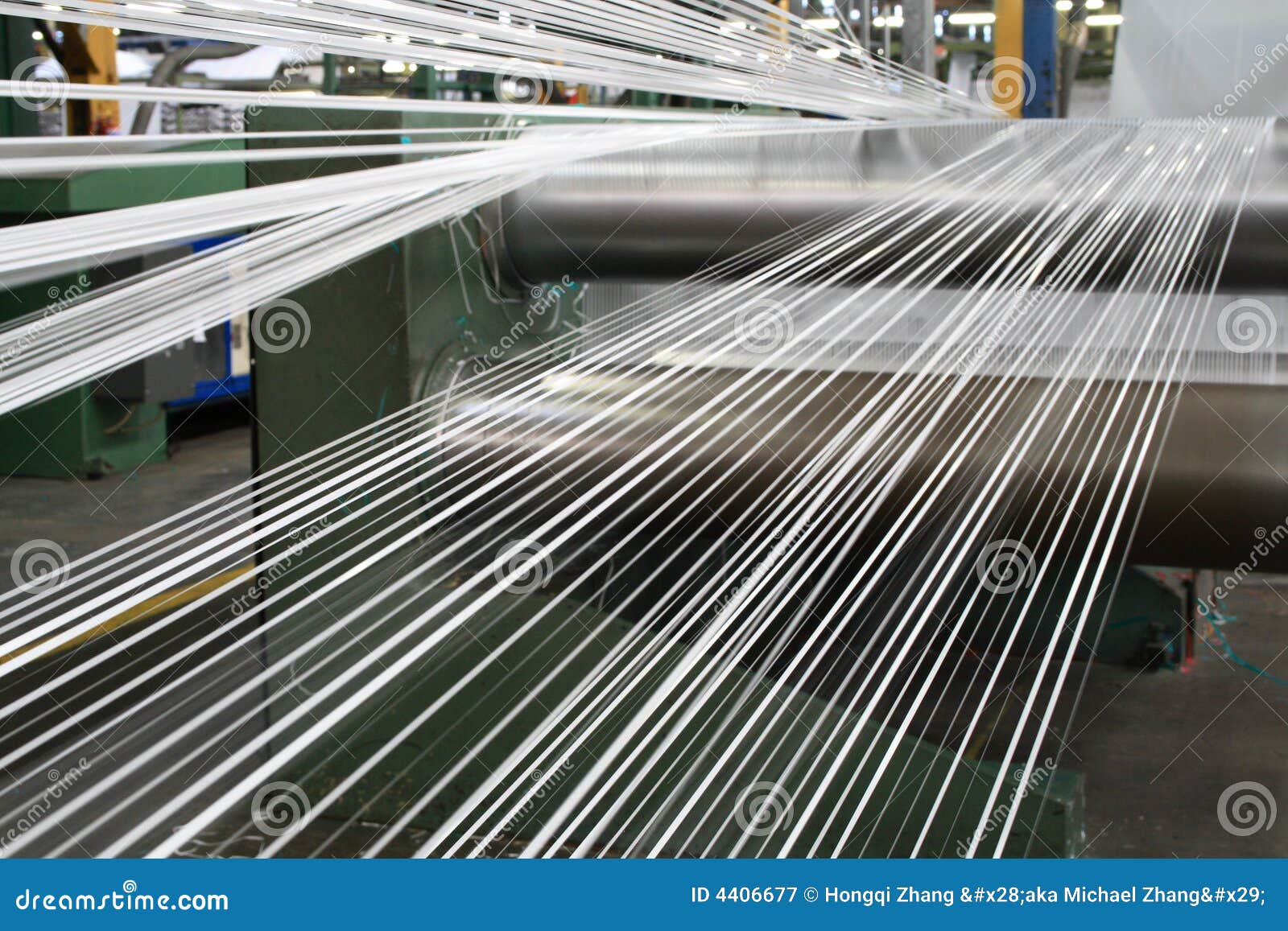 Polypropylene Tape Making Line Stock Image - Image of roller ...