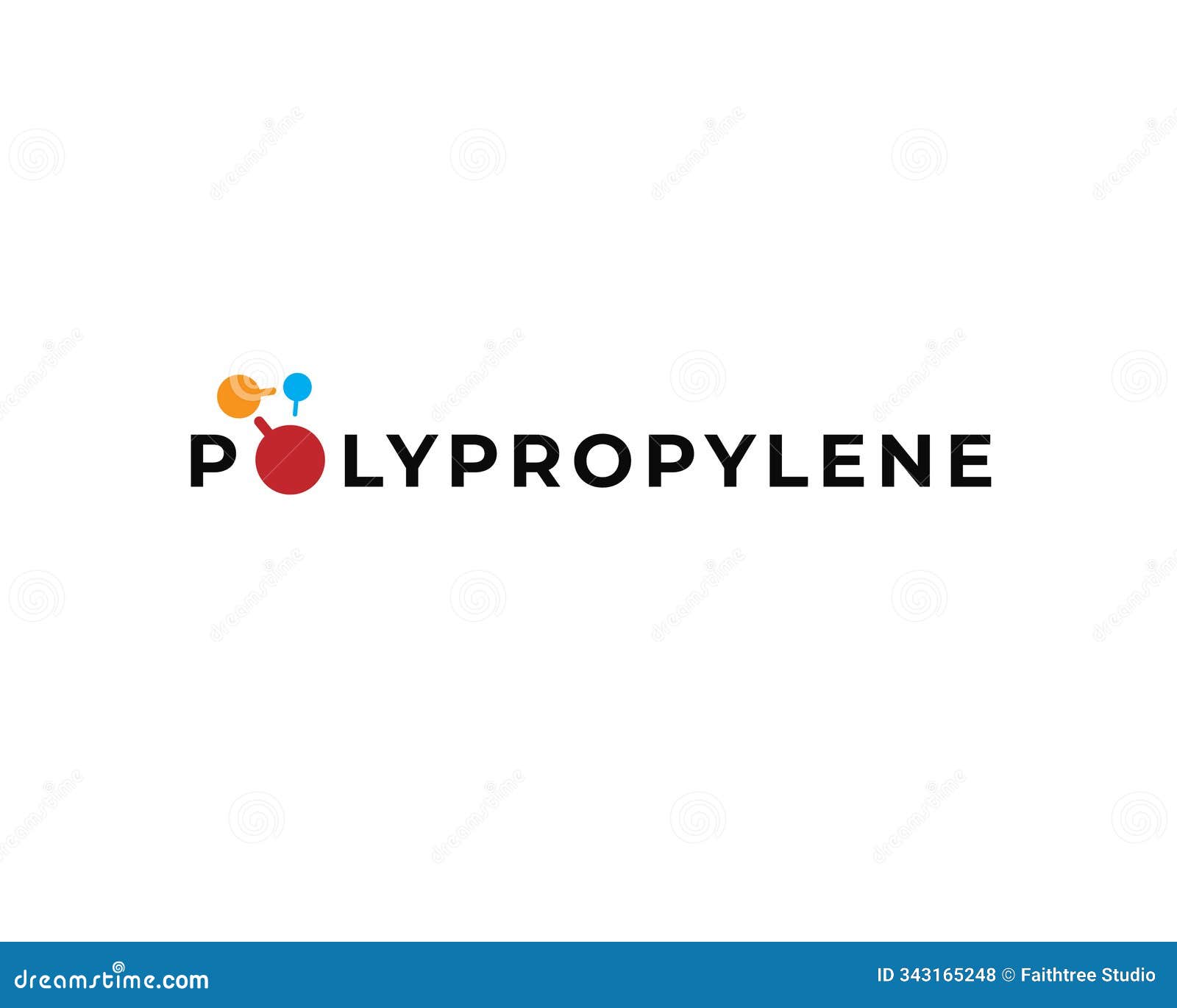 Polypropylene (polypropene, PP) Plastic, Chemical Structure Vector ...