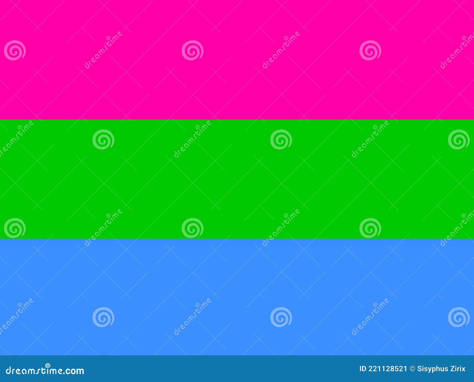 Polysexual Flag Colors, Illustration Image Royalty-Free Stock Photo ...
