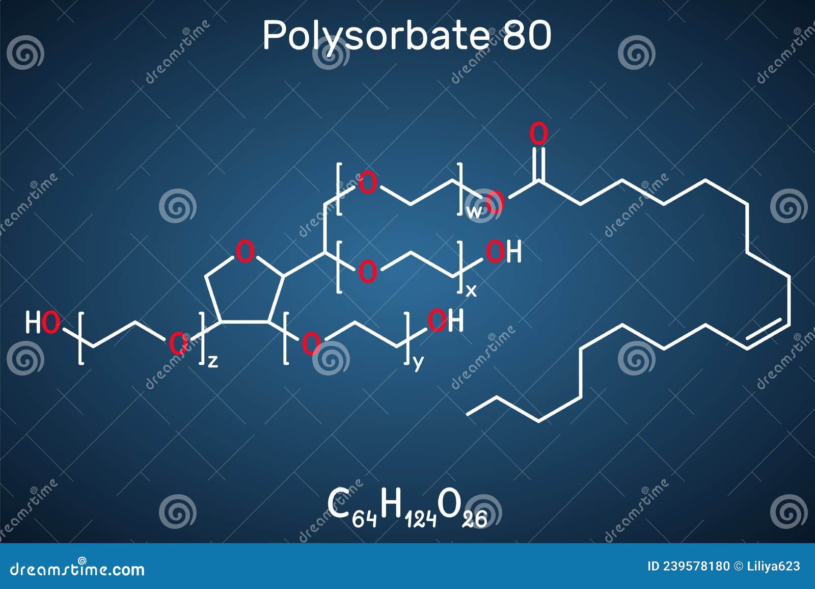 Polyethoxylated Clipart And Illustrations