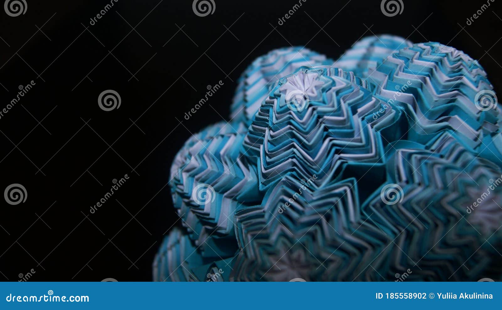 Polystar Origami Shape Model Stock Photo - Image of geometrically ...