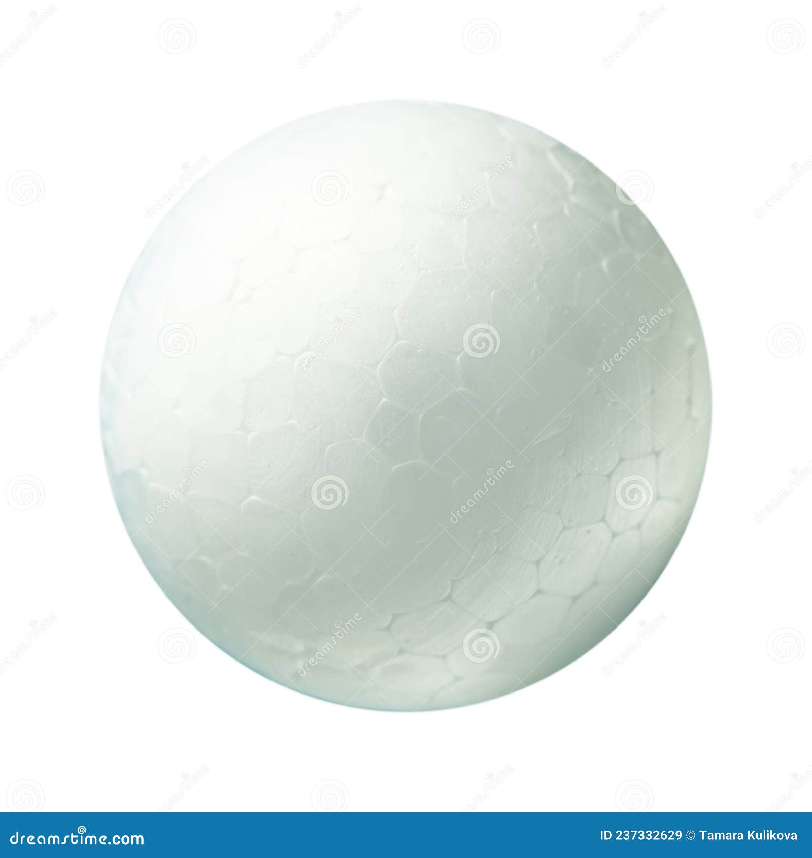 Polystyrene Ball with Its Bubbly Texture Visible Stock Image - Image of ...