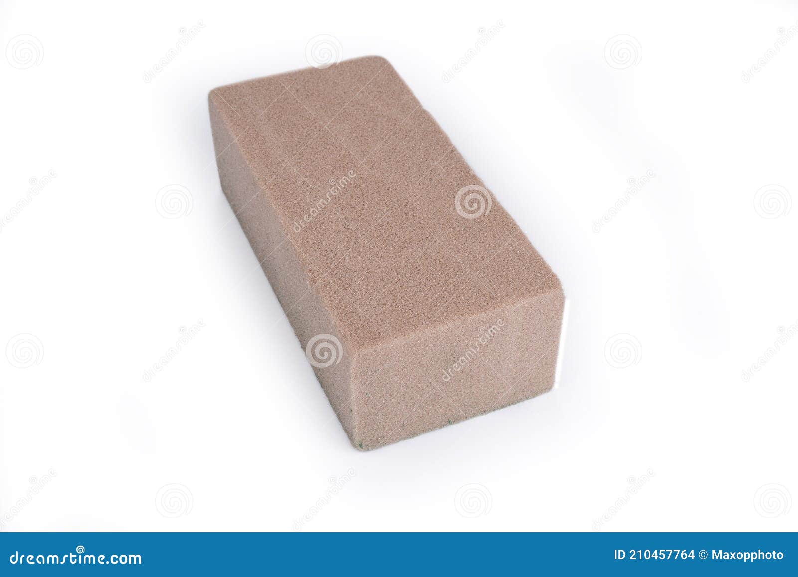 Polystyrene Brick for Decorative Purposes on a White Stock Photo ...