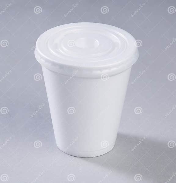 Polystyrene cup stock photo. Image of styrofoam, disposable - 13671598