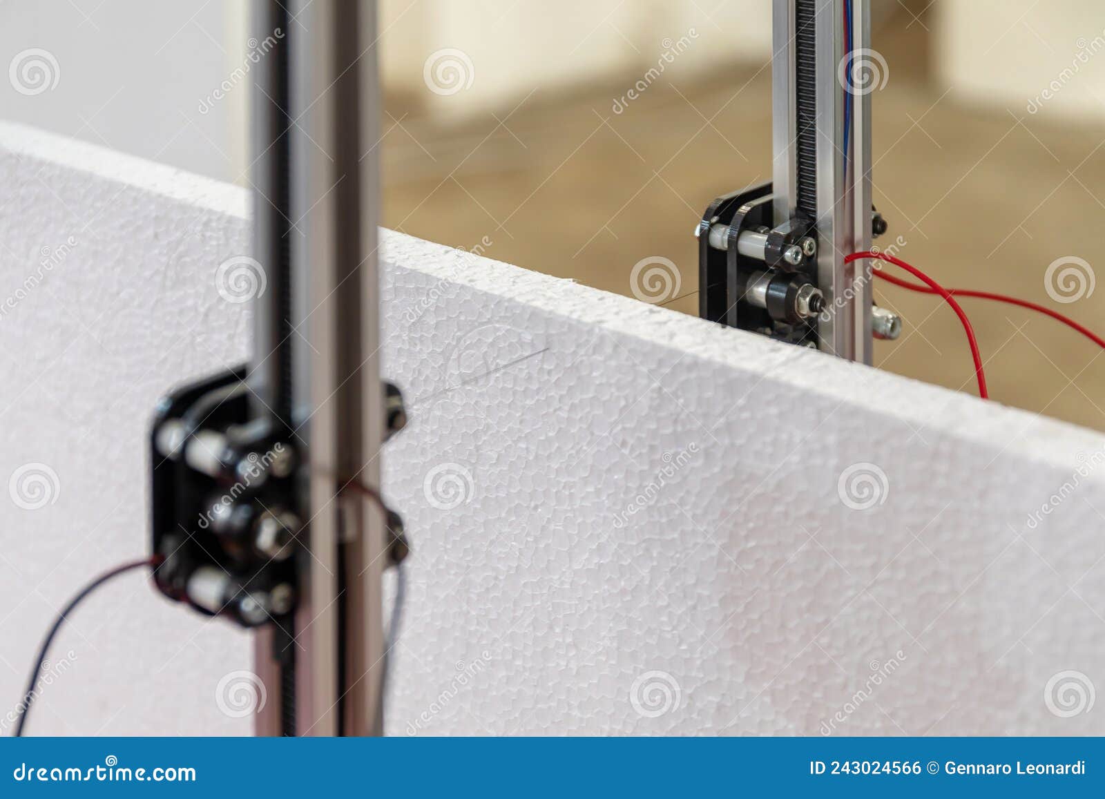Polystyrene Cutter Plotter stock photo. Image of models - 243024566