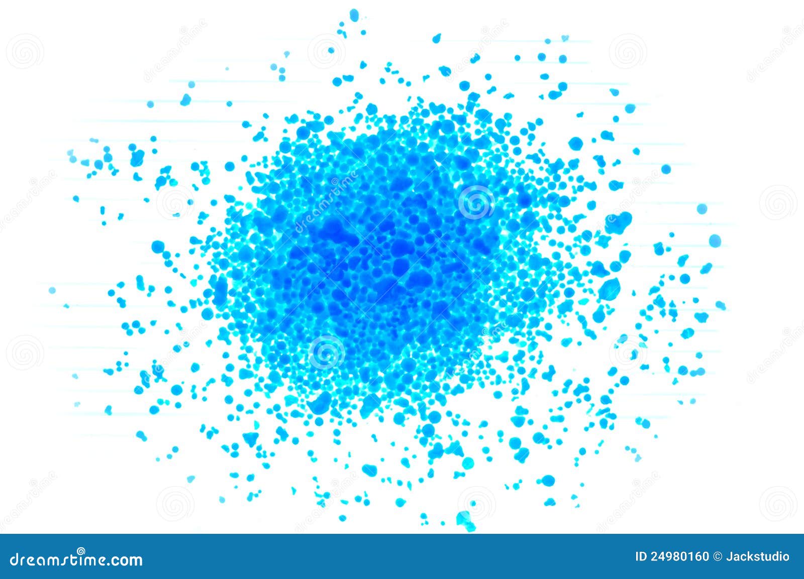 Polystyrene foam beads stock photo. Image of blue, foam - 24980160