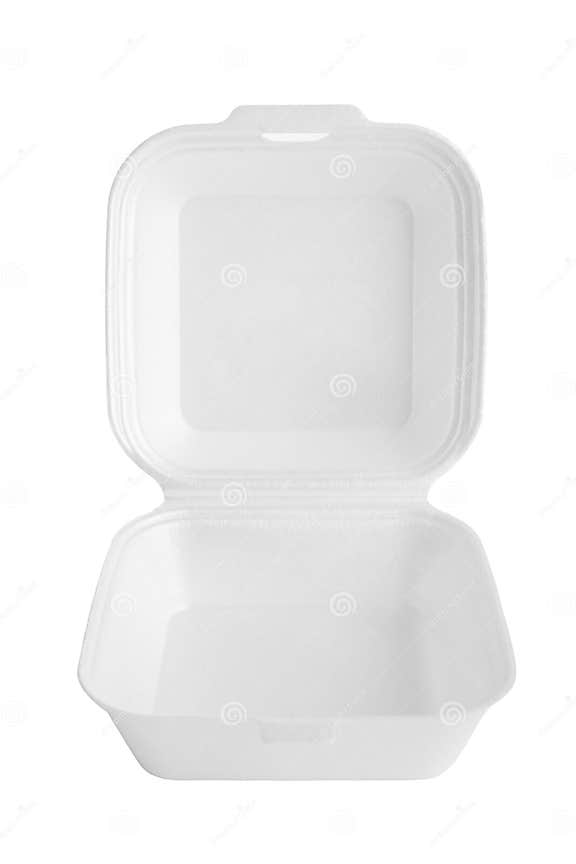 Polystyrene Food Container stock photo. Image of white - 27291578