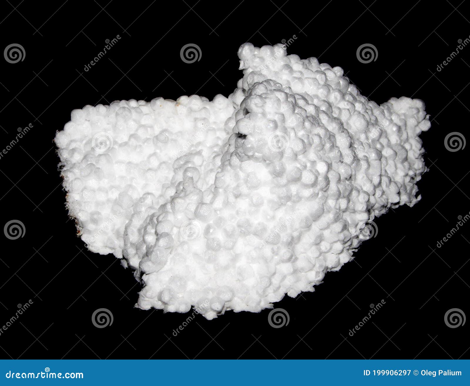 Polystyrene Isolated on Black Background Stock Image - Image of dark ...