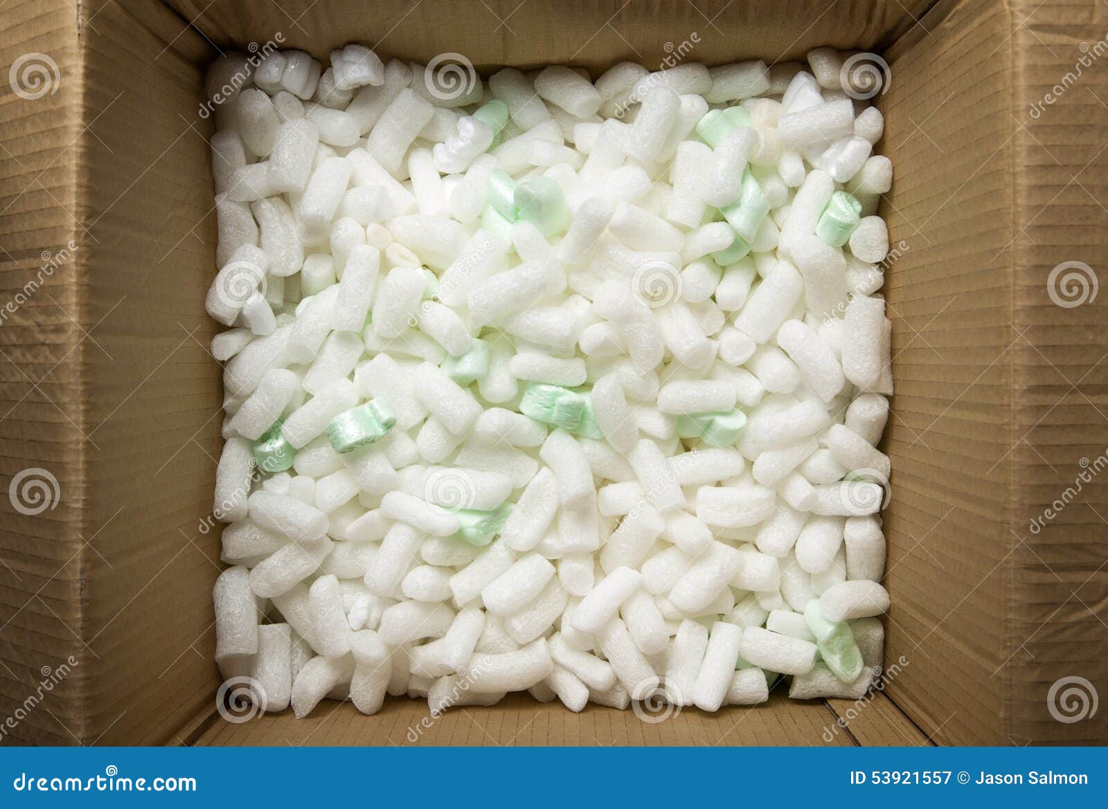 Polystyrene packing pieces stock image. Image of styrofoam - 53921557