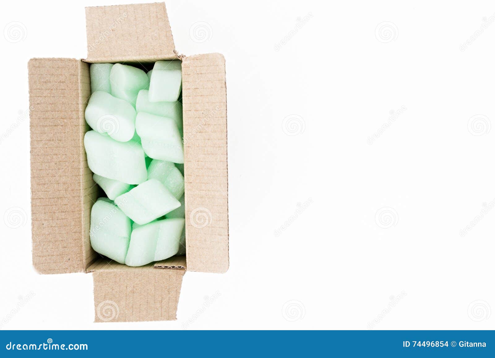 Polystyrene for Protecting Packaging Stock Photo - Image of pack ...