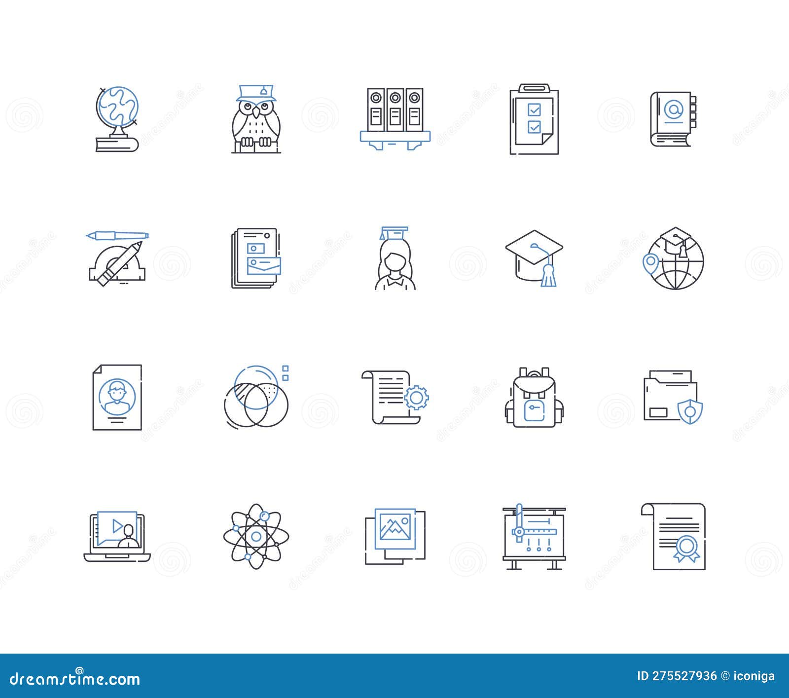 Polytechnic Line Icons Collection. Technology, Engineering, Innovations ...